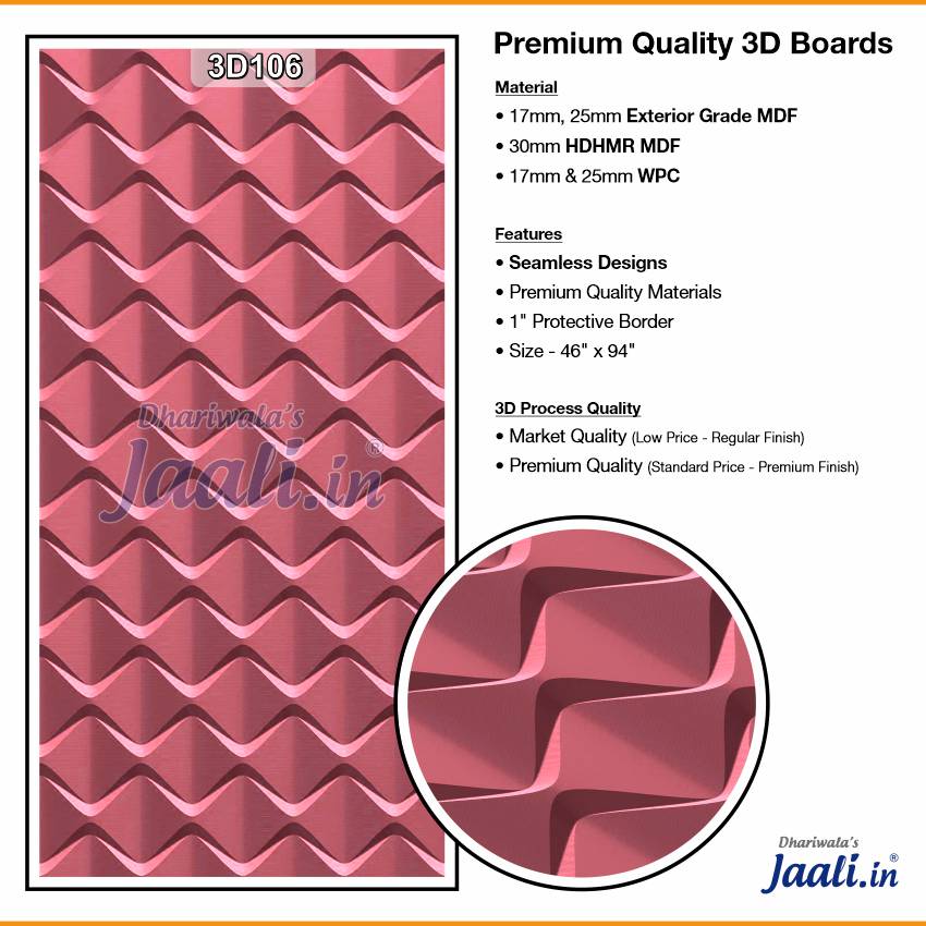 3Dboard-Jaali.in |Pune|Custom-made Cutting Engraving 3D