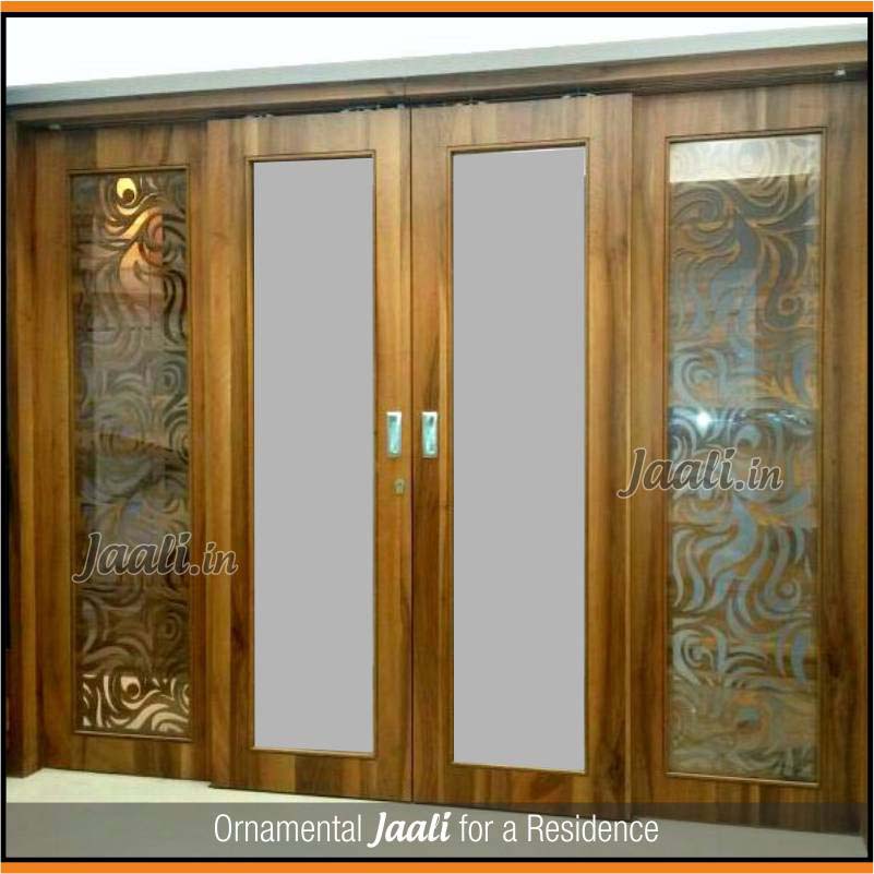 Jali Door| Pune|Custom Wooden Main Door Designs| MS & SS Jaalis